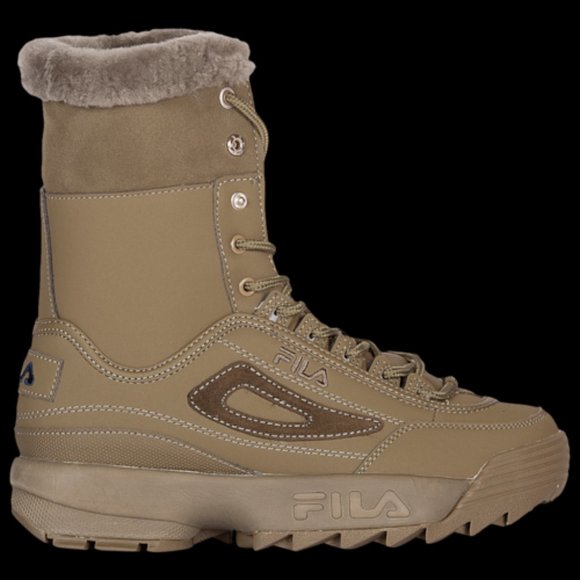 Fila | Shoes | Fila Womens Fila Disruptor Shearling Boots | Poshmark
